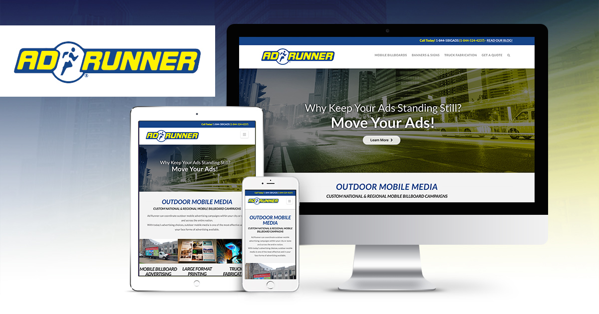 Ad Runner Mobile Billboard Advertising - Pivot Mode